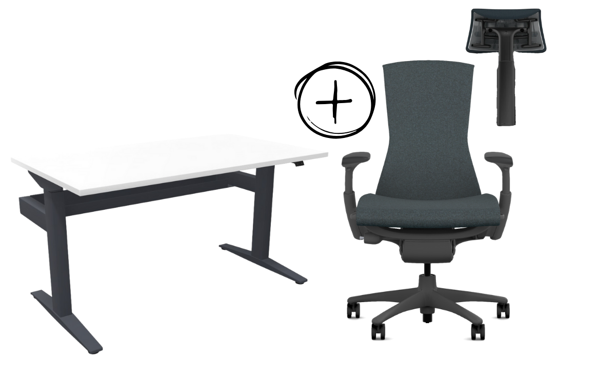 Herman Miller Embody – original alternative for Logitech Chair